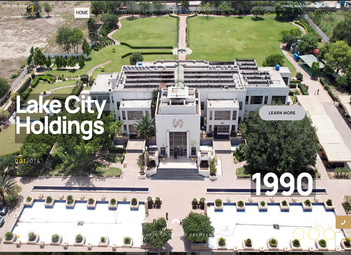 Chairman Message » Lake City Holdings